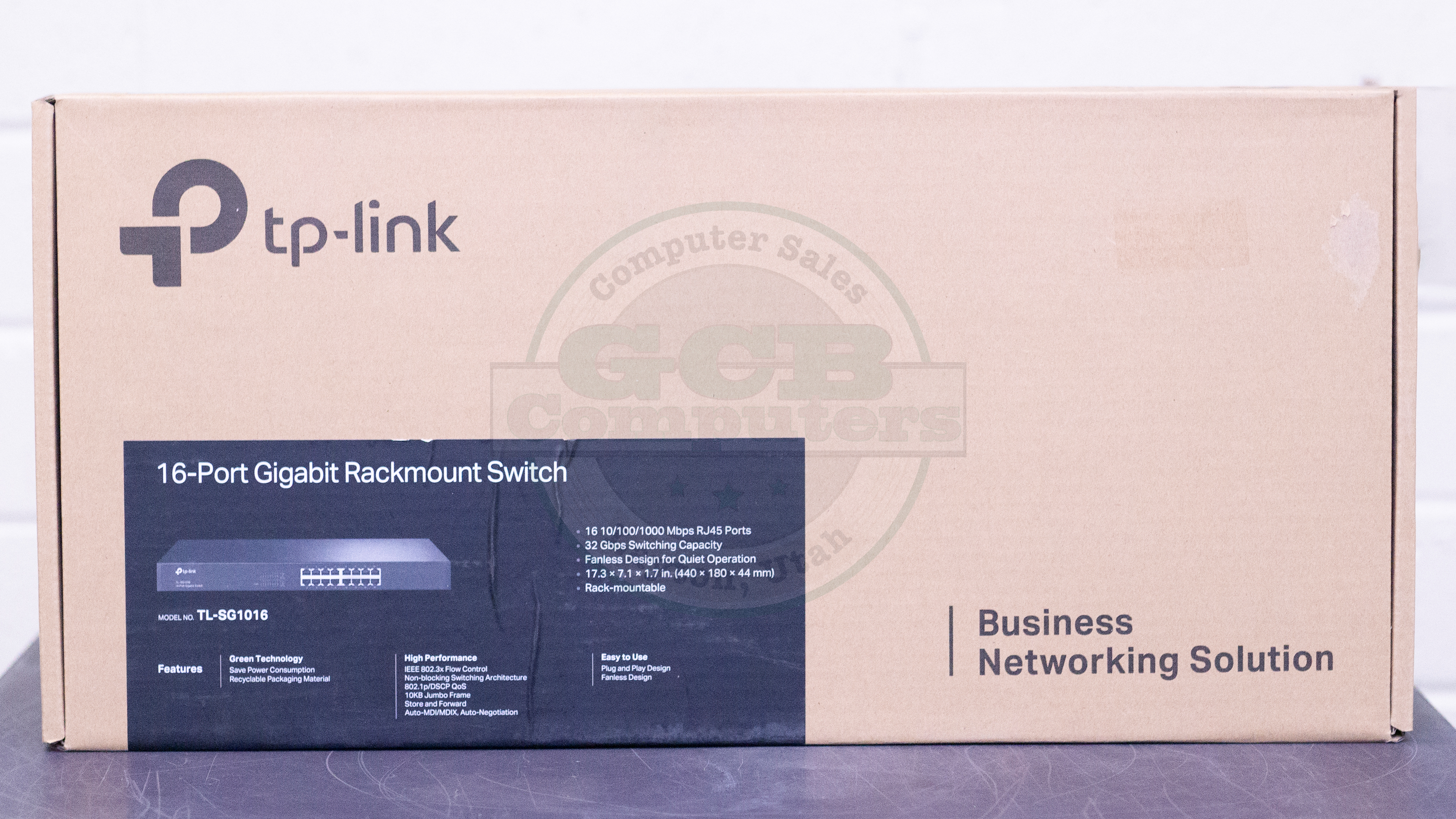 TP-Link TL-SG1016 16 Port Gigabit Rackmount Switch – GCB Servers ...